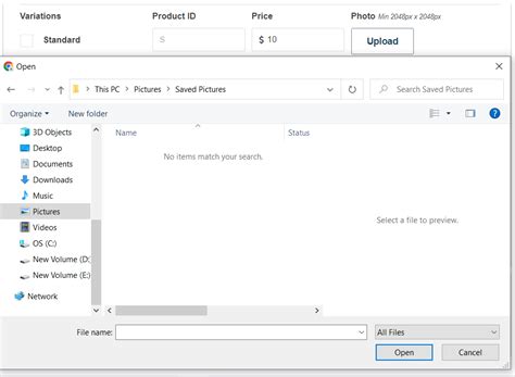 How To Upload File Image With Webdriverio By Interacting With System