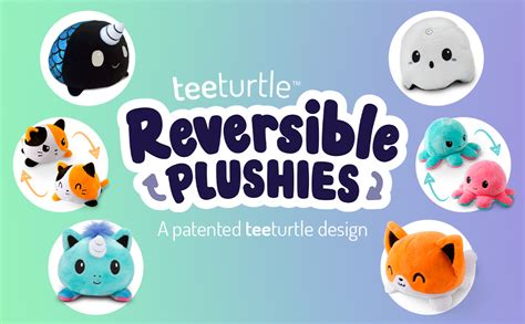 Teeturtle The Original Reversible Octopus Plushie Patented Design