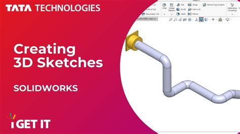 How To Create 3d Sketches In Solidworks Youtube