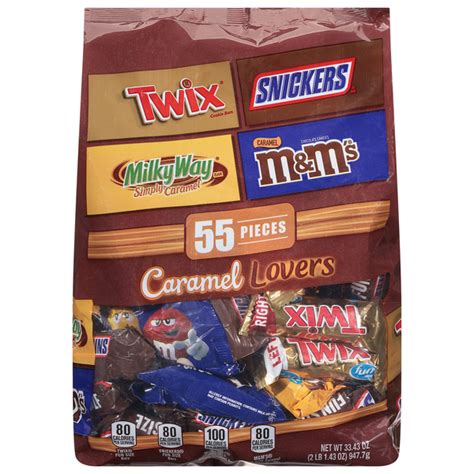 Save On Mars Wrigley Caramel Lovers Assorted Fun Size Candy 55 Ct Order Online Delivery Food