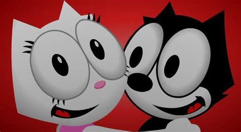 Felix With Kitty By Super Marcos 96 On Deviantart Felix The Cat