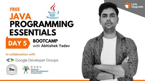 Day 5 Project Day Free Java Programming Essentials Bootcamp 5 Days