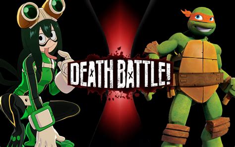 Death Battle Tsuyu Asui Vs Michelangelo By Kacperkrysiak On Deviantart