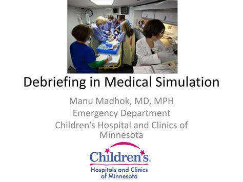 Ppt Debriefing In Medical Simulation Powerpoint Presentation Free