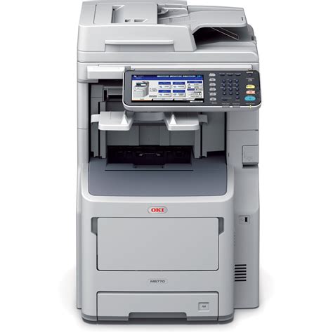 Oki Mb770fn A4 Mono Multifunciton Printer With 3 Year Warranty On