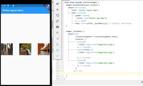 Review And Update Tutorial On Layouts In Flutter Page Issue Flutter Website Github