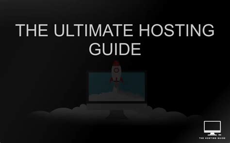 The Hosting Guide The Best Hosting Providers 2024