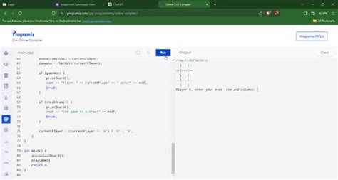 Kushal Sai On Linkedin Internpe Intern Training On Dsa Through Cpp Tic Tac Toe Game Using Cpp