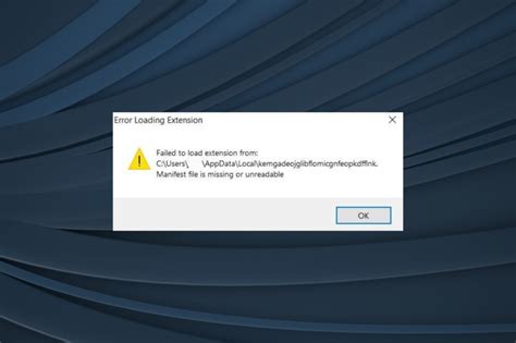 Failed To Load Extension From Chrome How To Fix It
