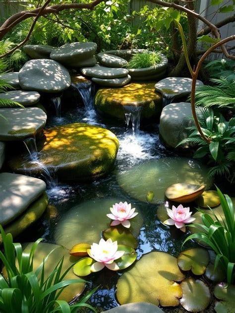13 Backyard Pond Ideas With Waterfalls Lush Backyard