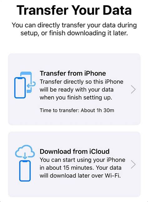 Migrate Your Data From An Old Iphone To A New One With Ios S New Feature Mac Fusion