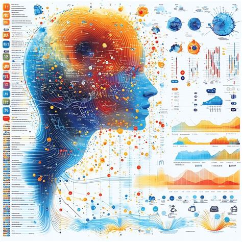 Health Data Visualization Vector Design Visualize Health Data Trend Including Graph Chart