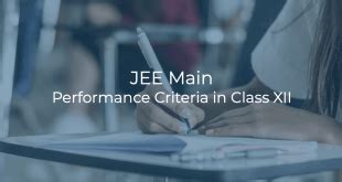 JEE Advanced Performance Criteria In Class XII College Pravesh