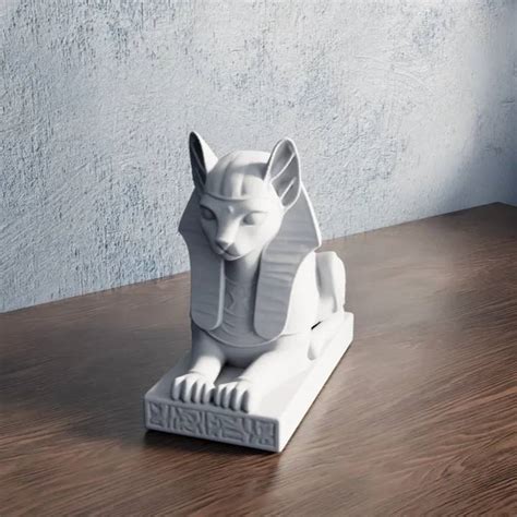 3d Printer Files 3mf File Chibi Egyptian Sphinx Mini Guardian