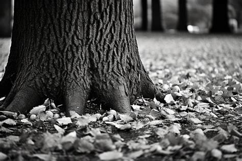 A Majestic Tree With A Trunk Of Twisted Bark Its Branches Reaching Up