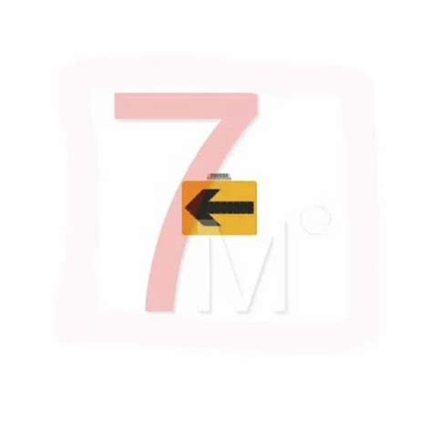 M Directional Flow Arrow For Road Safety Plastic At Piece In New Delhi