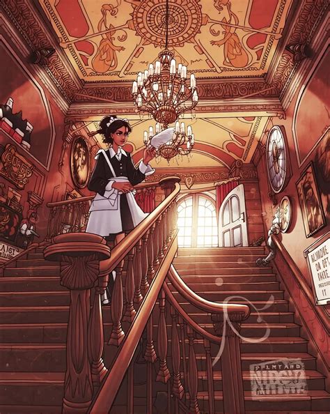A Grand Ornate Staircase Into Free Ai Photo Generator Starryai