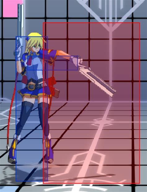 File BBTAG Noel Throw Hitbox Png Dustloop Wiki