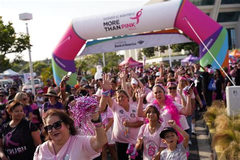 Locals Lace Up For Breast Cancer Patients Survivors In Susan G Komen