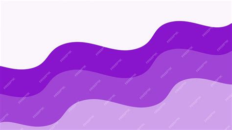 Premium Vector Purple Wave Element Vector Image For Backdrop Or