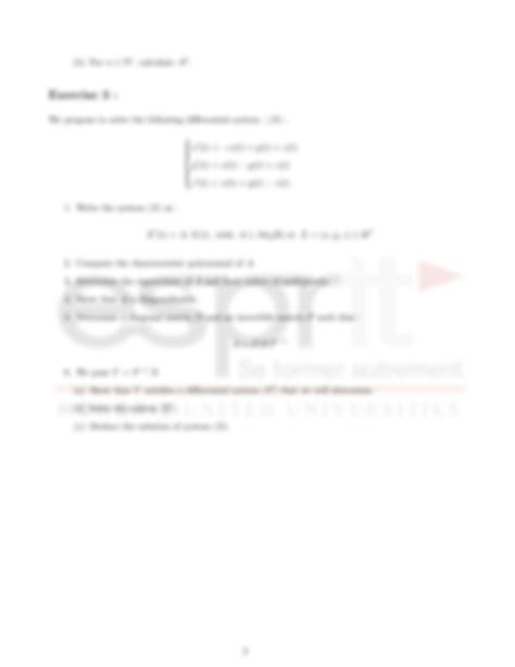Solution Tutorial 1 Exercices Diagonalization Of Matrices Studypool