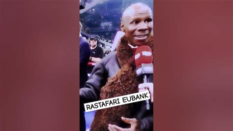 Chris Eubank Senior Post Fight Interview Mashallah Jah Jah Rastafari