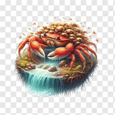 거대한 캐리 크랩 흰색 거품 클립 아트 이미지 거대한 캐리 크랩 흰색 거품 클립 아트 이미지 거대하고 무서운 게 흰색 거품 클립 아트 이미지 게 Png 일러스트 및