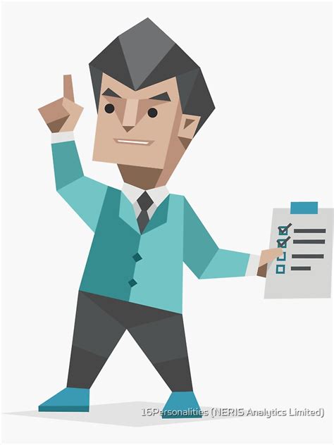 Executive Personality Estj A Estj T Sticker For Sale By