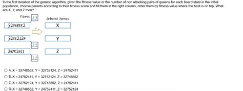 Solved In The First Iteration Of The Genetic Algorithm
