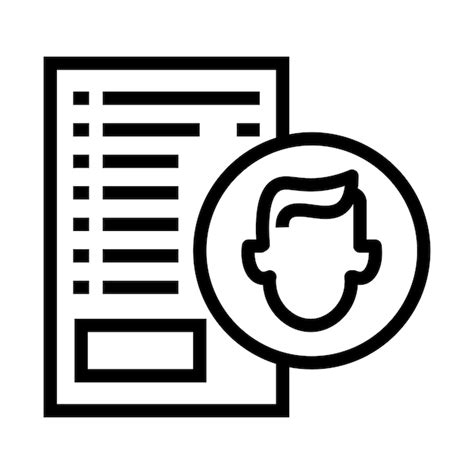 Premium Vector Customer Data Vector Icon