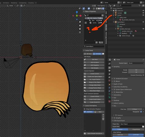 Coa Tools Outliner Import Mesh Technical Support Blender Artists Community