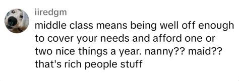 Womans Middle Class ‘bubble Bursts After Gf Calls Her Out On Her