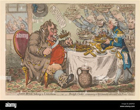 James Gillray British John Bull Banque De Photographies Et Dimages à