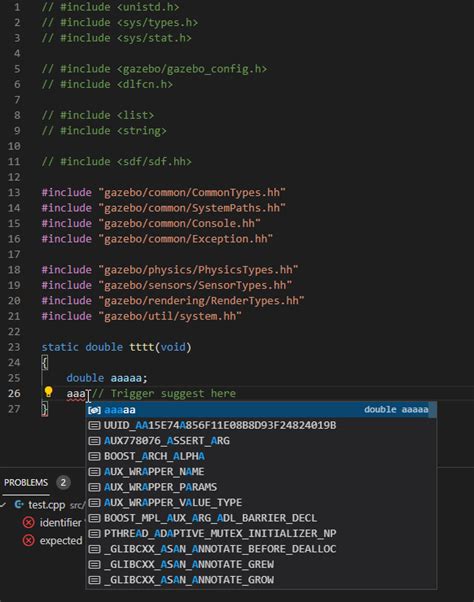 Intellisense Does Not Work As Expected When Too Many Header Files