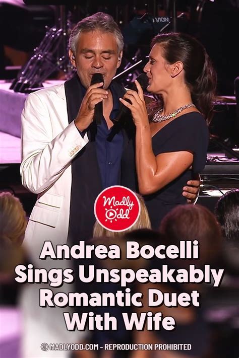 Andrea Bocelli Performs A Romantic Sinatra Classic For His Lovely Wife