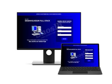 Página De Captura De Leads Feito Em Html Css E Javascript Script Php