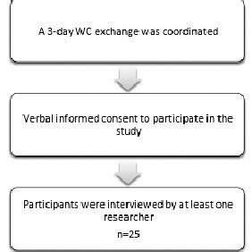 Study Process Flow Chart Including Recruitment Consent Interviews And
