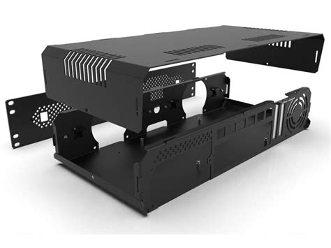 Mini 2u Short Depth Mini Itx Rackmount Chassis Case