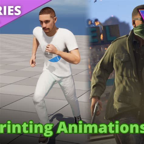 Unreal Engine 5 Gta 6 Tutorial Series 14 Sprinting Animations Community Tutorial