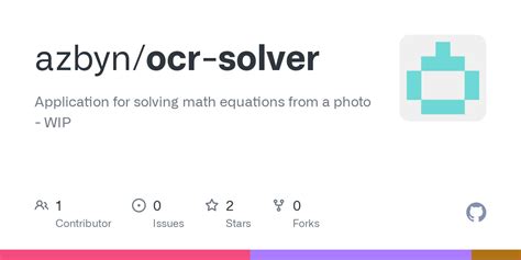 GitHub Azbyn Ocr Solver Application For Solving Math Equations From