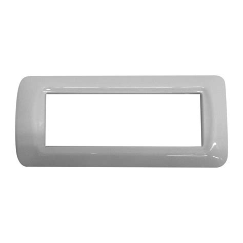 Placca 6 Moduli Bianca Gewiss System