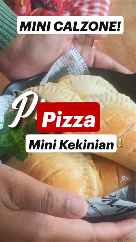 Pizza Mini Kekinian Mini Calzone 🌮 Ide Makanan Resep Makanan Resep Masakan Ramadhan