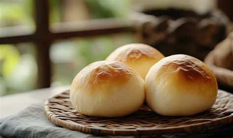 Simple Plain Bread Premium Ai Generated Image