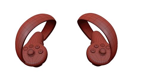 Pico 4 Controllers 3d Model Cgtrader