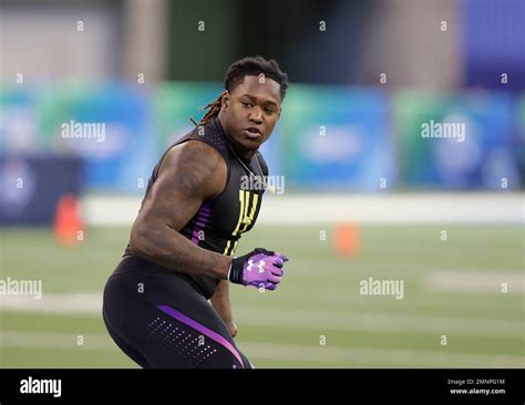 Central Florida Linebacker Shaquem Griffin Runs A Drill During The Nfl