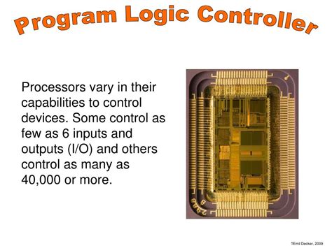 PPT Program Logic Controller PowerPoint Presentation Free Download ID