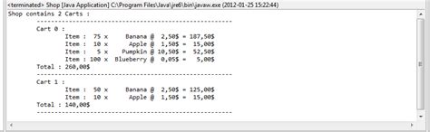 Java Simple Shopping Cart Not So Simple Solved Daniweb