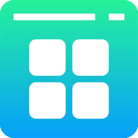 Interface Generic Gradient Fill Icon