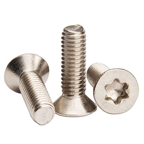 M6 Flat Head Torx Screwscountersunk Head Torx Screwsfull Threadpack