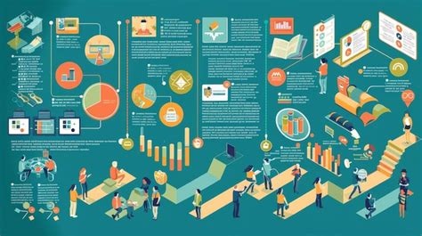 Premium Photo Design An Infographic That Illustrates The Process Of Planning A Successful